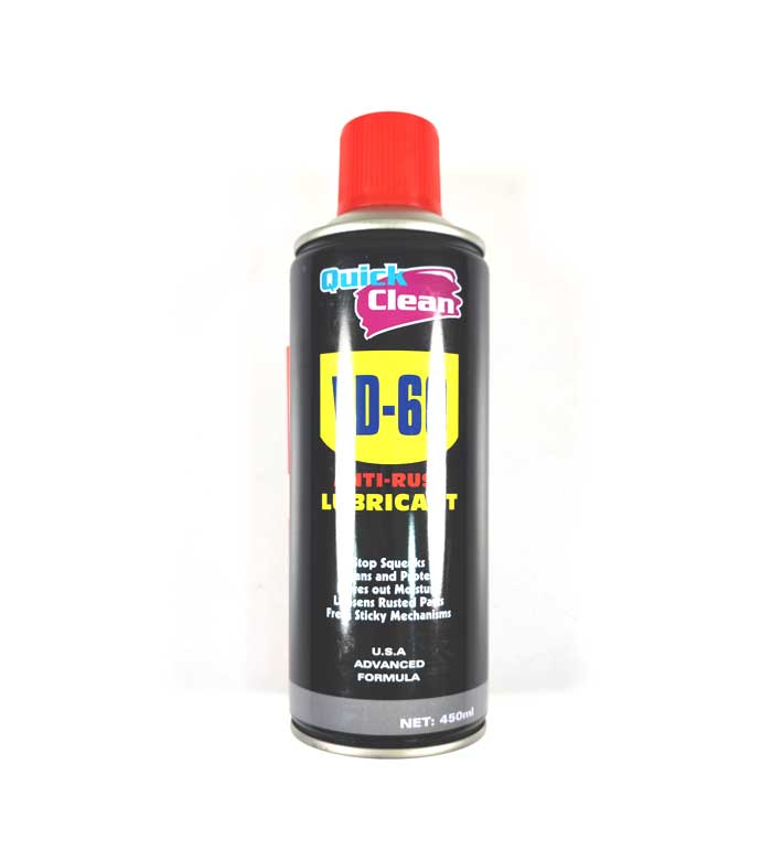 اخرید سپری روان کننده اتصالات (WD40 اصلی)کوئیک کلین VD-60
