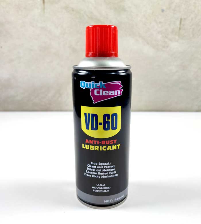 اخرید سپری روان کننده اتصالات (WD40 اصلی)کوئیک کلین VD-60
